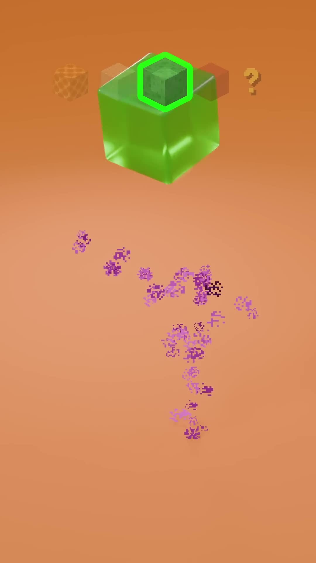 Minecraft Enderman vs fluid and cloth 3D simulations!