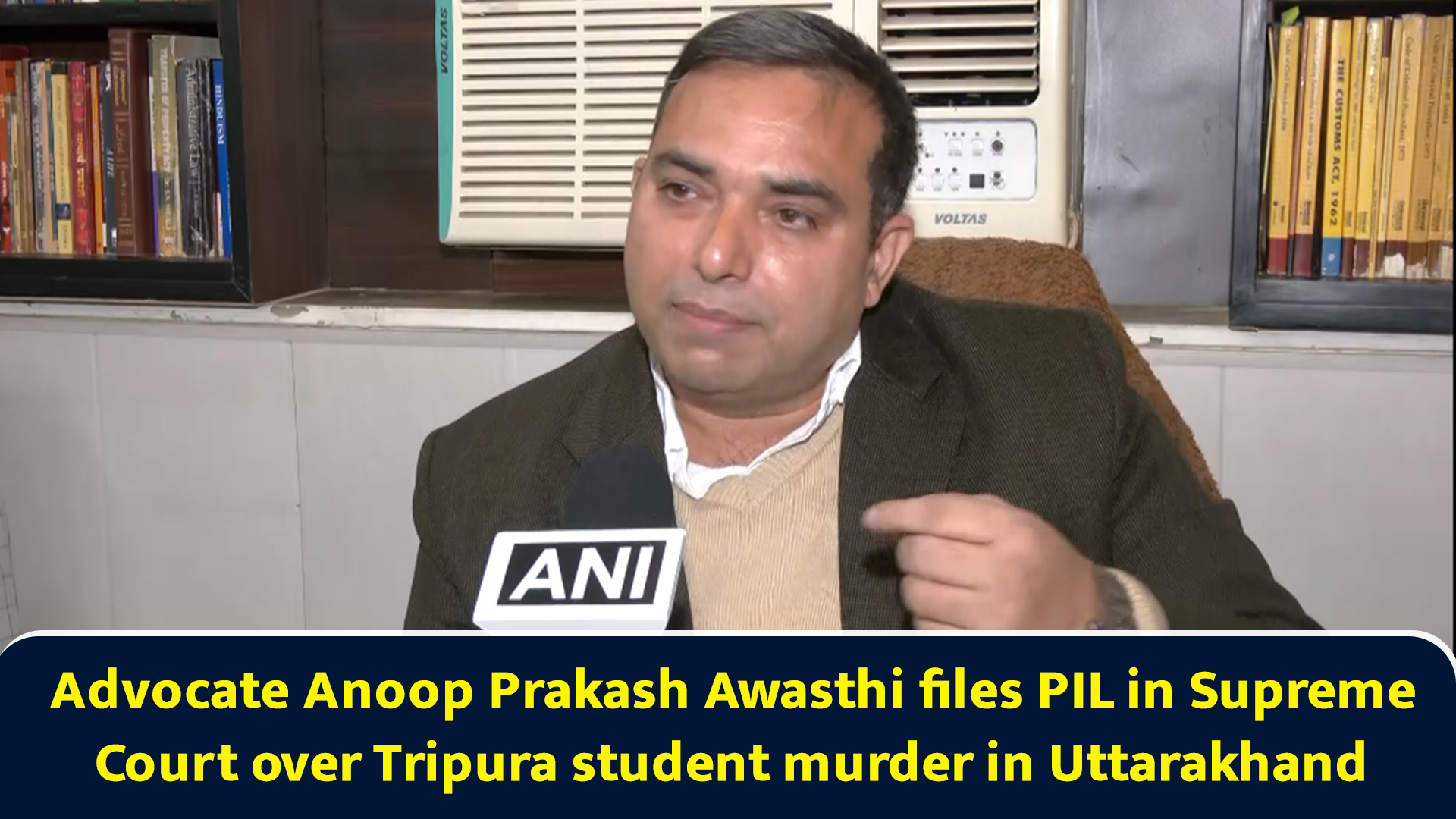 Advocate Anoop Prakash Awasthi files PIL in Supreme Court over Tripura ...