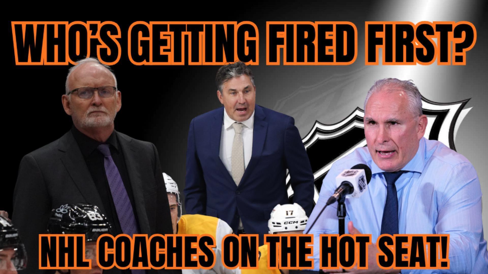NHL's hottest coaching seats right now: Who's getting fired first?