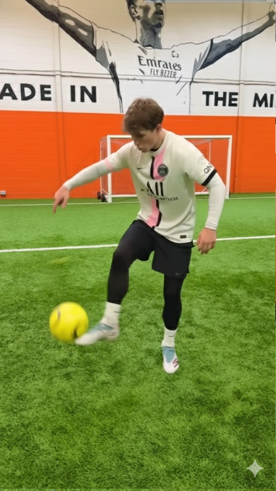 Juggling challenge without falling down