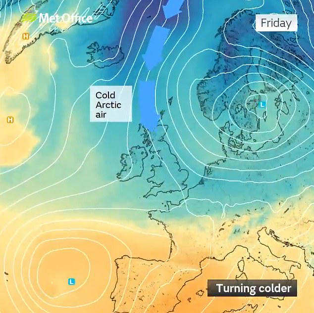 Met Office issues snow warning as New Year brings Arctic freeze with ...