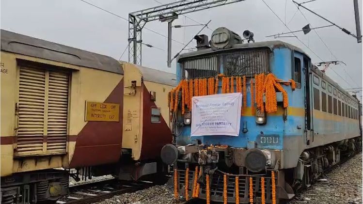Electric rail services launched in Tinsukia as Ledo–Tinsukia section ...
