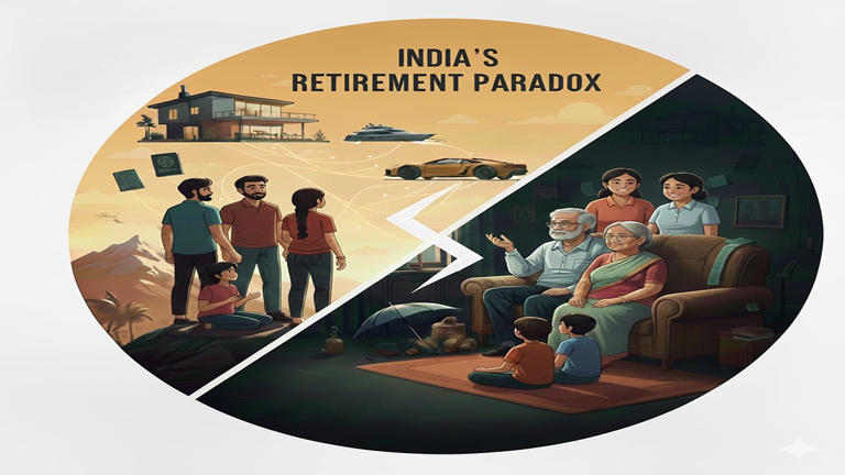 India’s retirement paradox, aspirations soar but actual planning ...