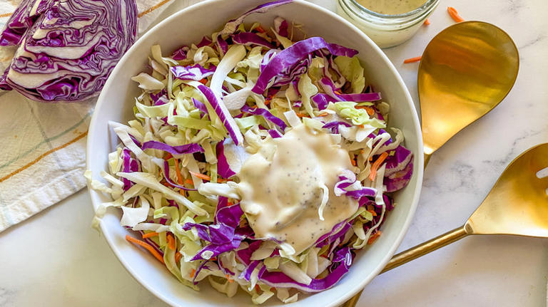 Level up homemade coleslaw with one underrated seasoning
