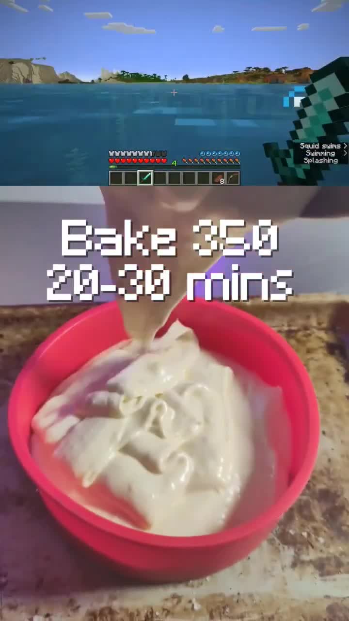 Cake, Minecraft style #shorts #minecraft #minecraftshorts