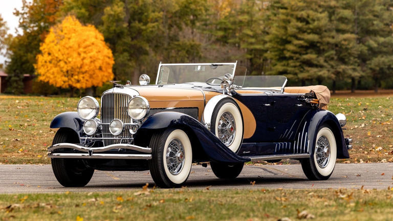 Duesenberg Model J from Bill Spurling collection set for Amelia auction ...