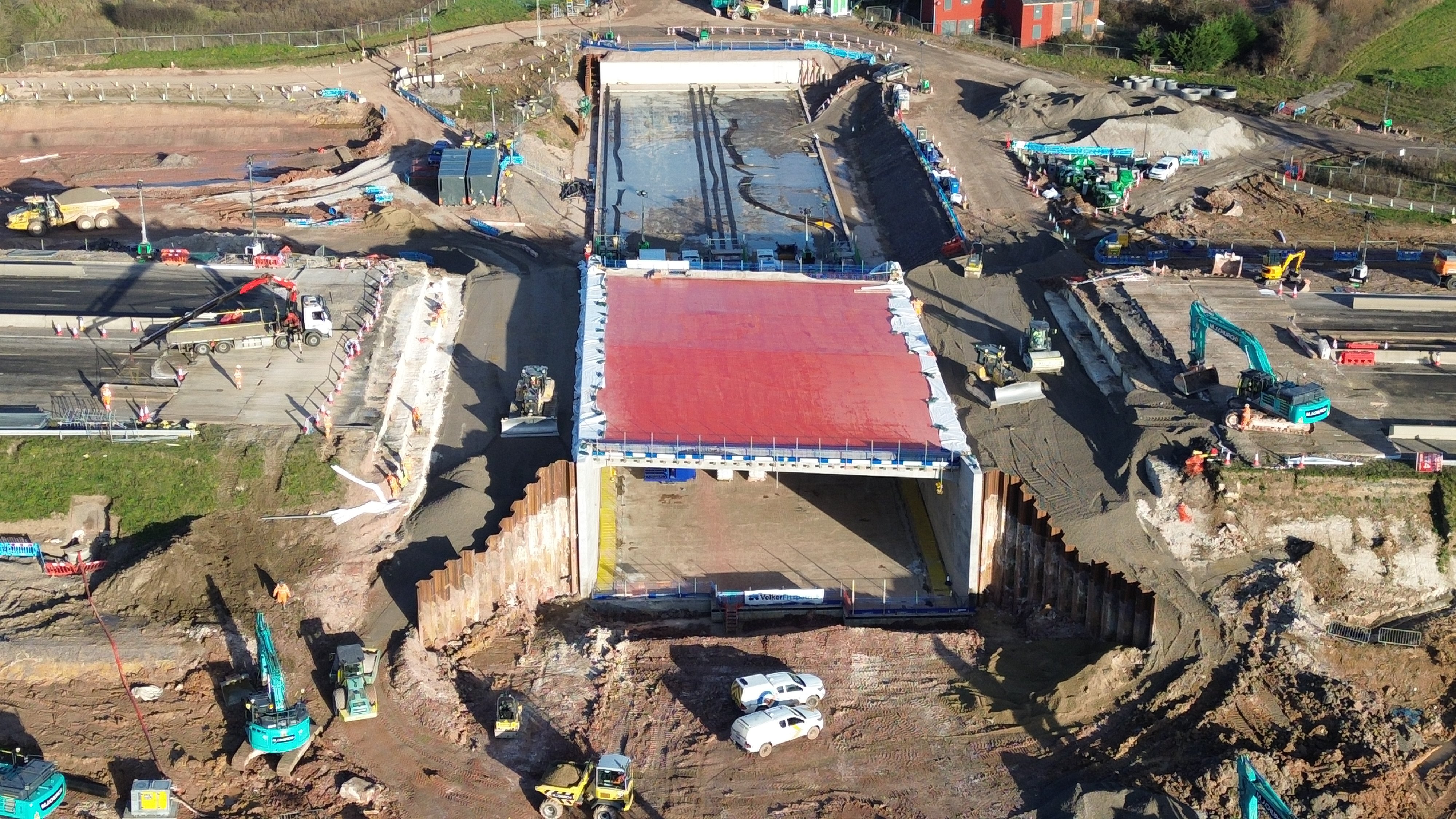 Labour-intensive step of M27 junction 10 upgrade work closer to ...