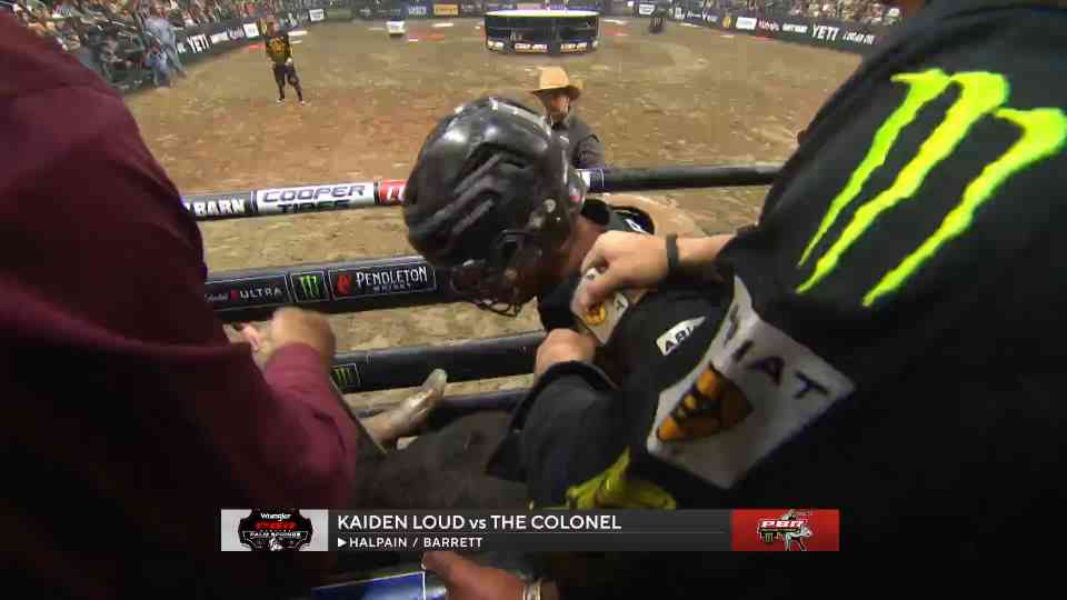 Kaiden Loud scores 87.75 on The Colonel