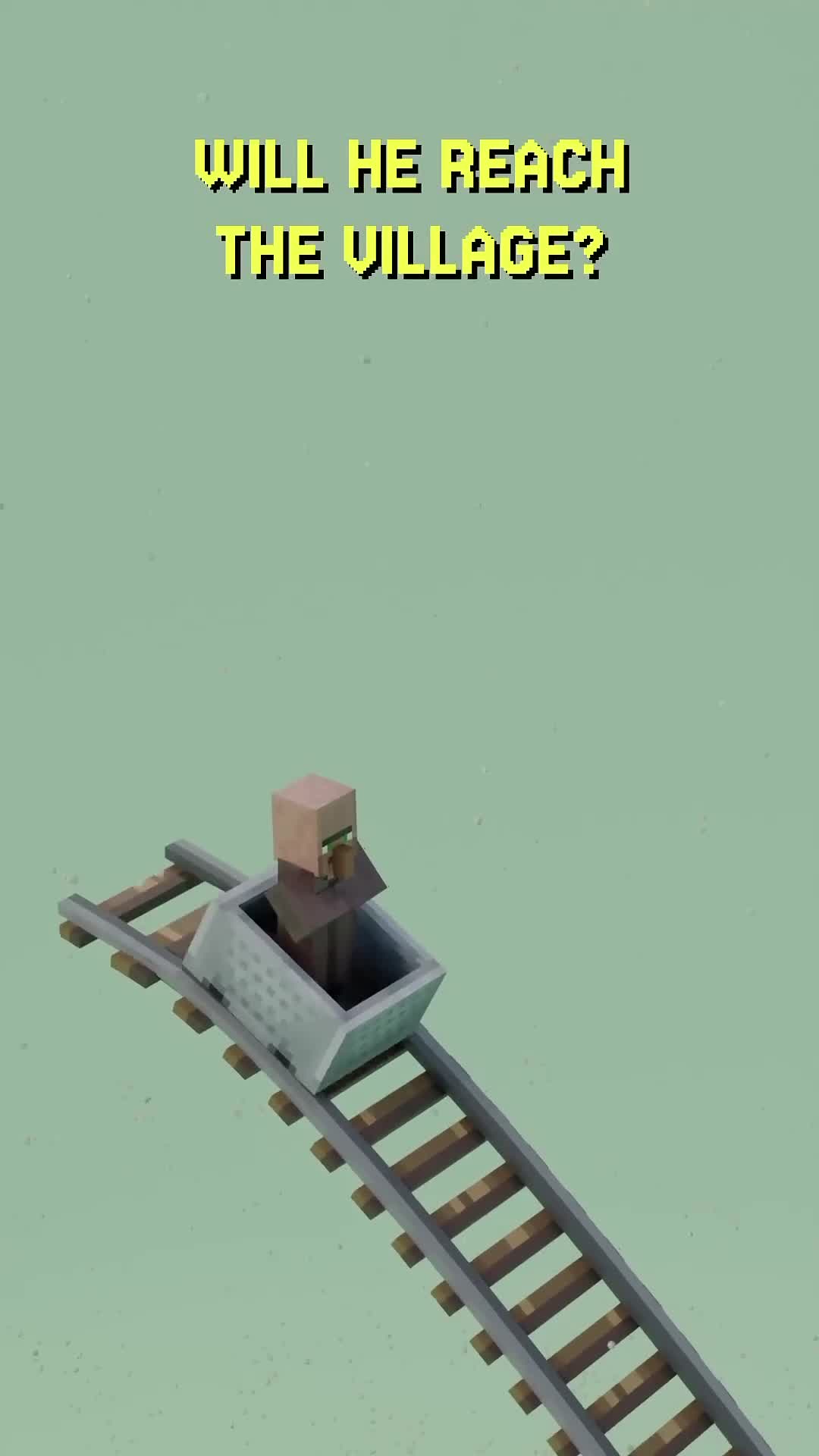 Minecraft satisfying 3D loop animation 🚂🧨 #minecraft #blender