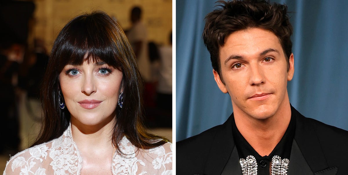 Dakota Johnson was seen 'cuddled up' with Role Model at dinner