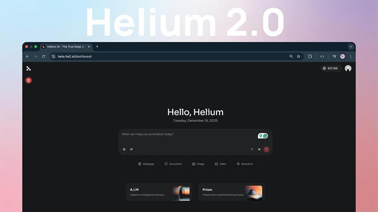 Helium AI: The Slack-like AI to redefine your business workflow