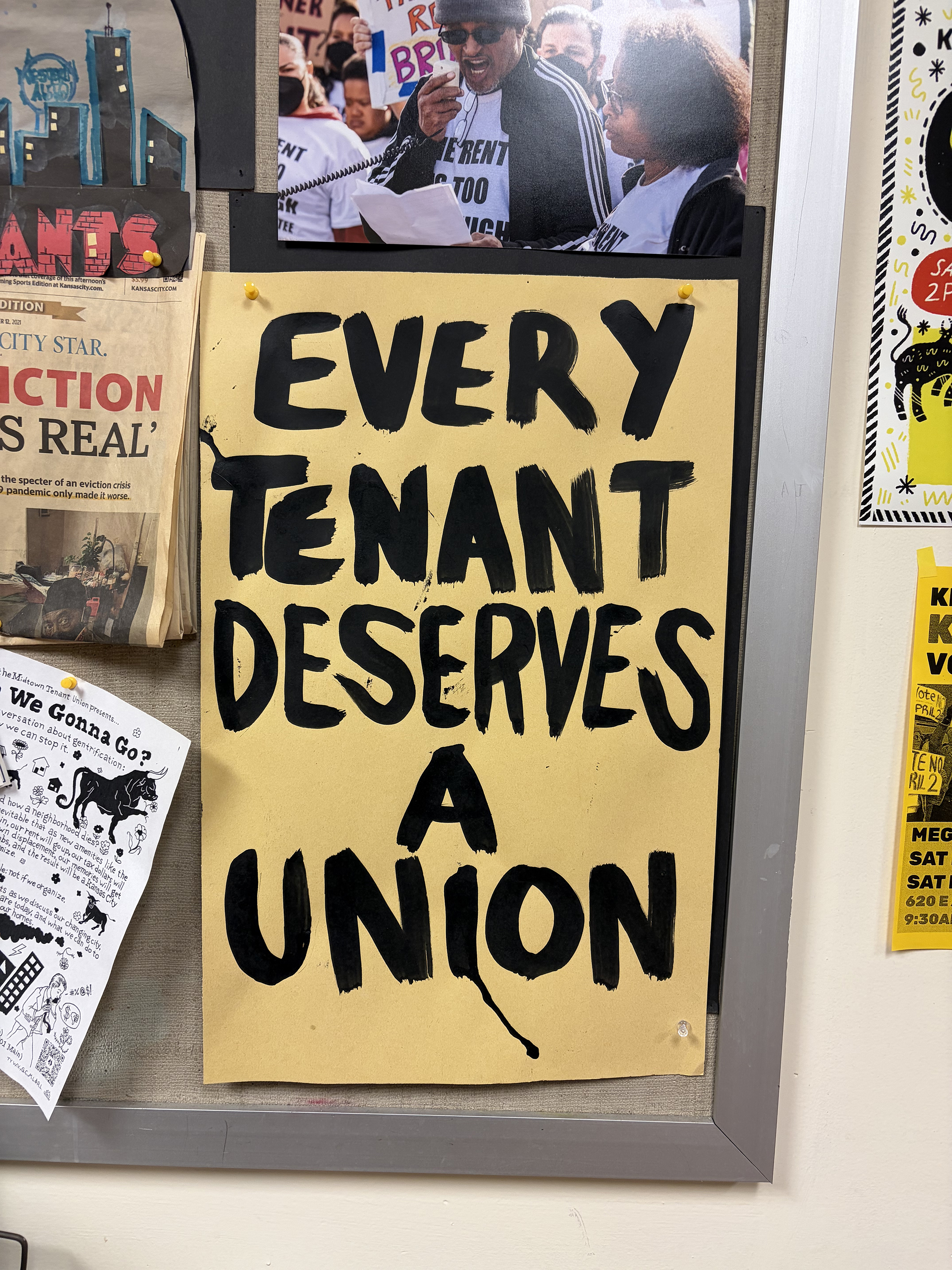 How a landlord responded when tenants formed a union, stopped paying rent