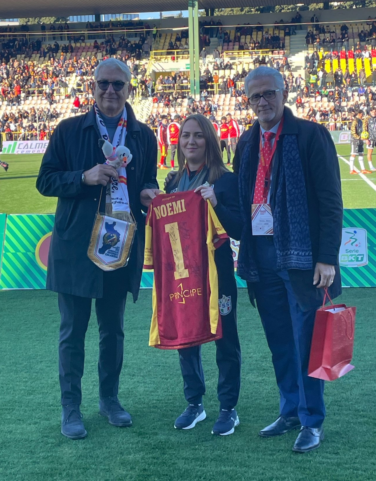 Catanzaro–Cesena, il Ceravolo applaude Noemi Canino campionessa delle ...