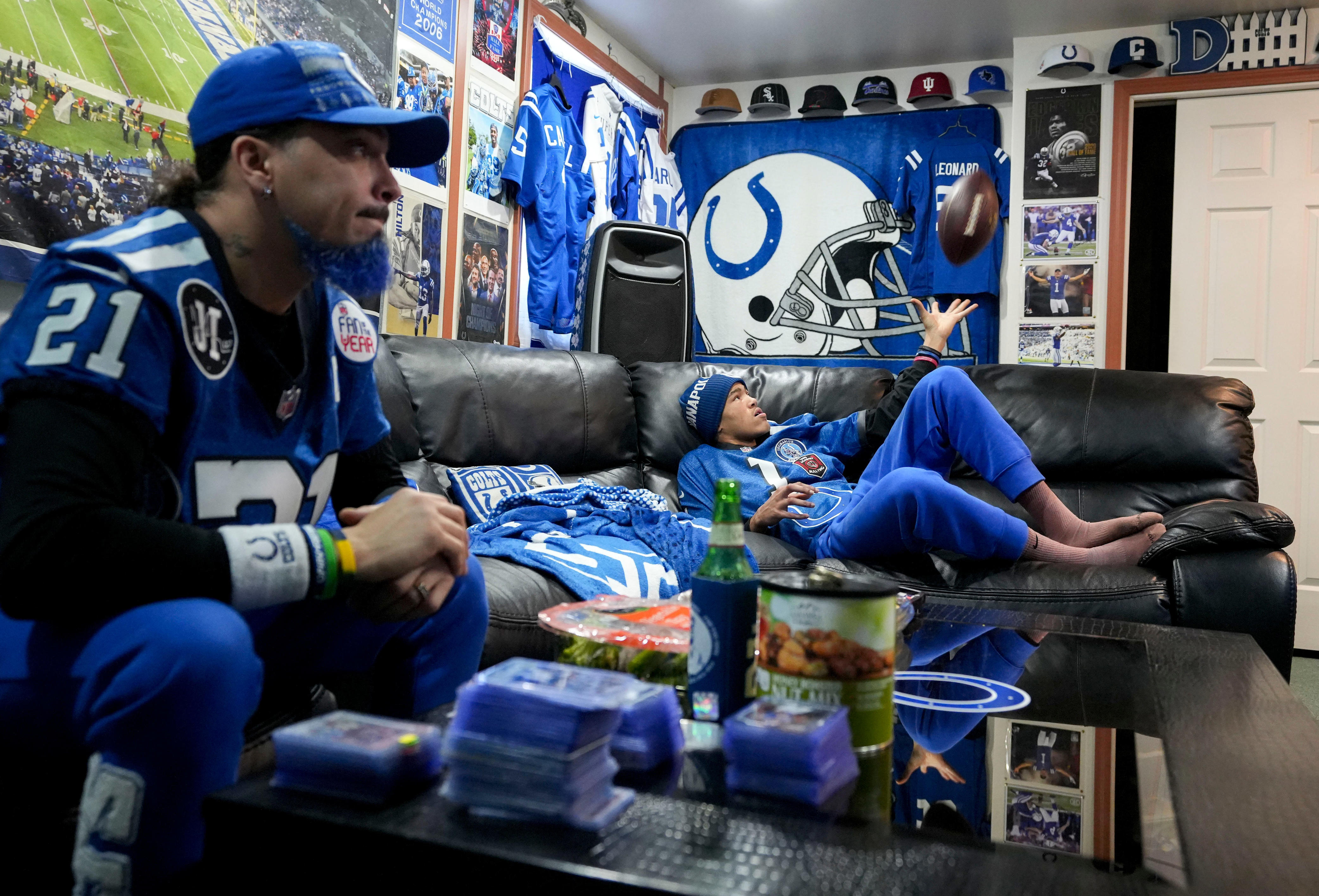 Meet the Indianapolis Colts superfans spreading joy and awareness