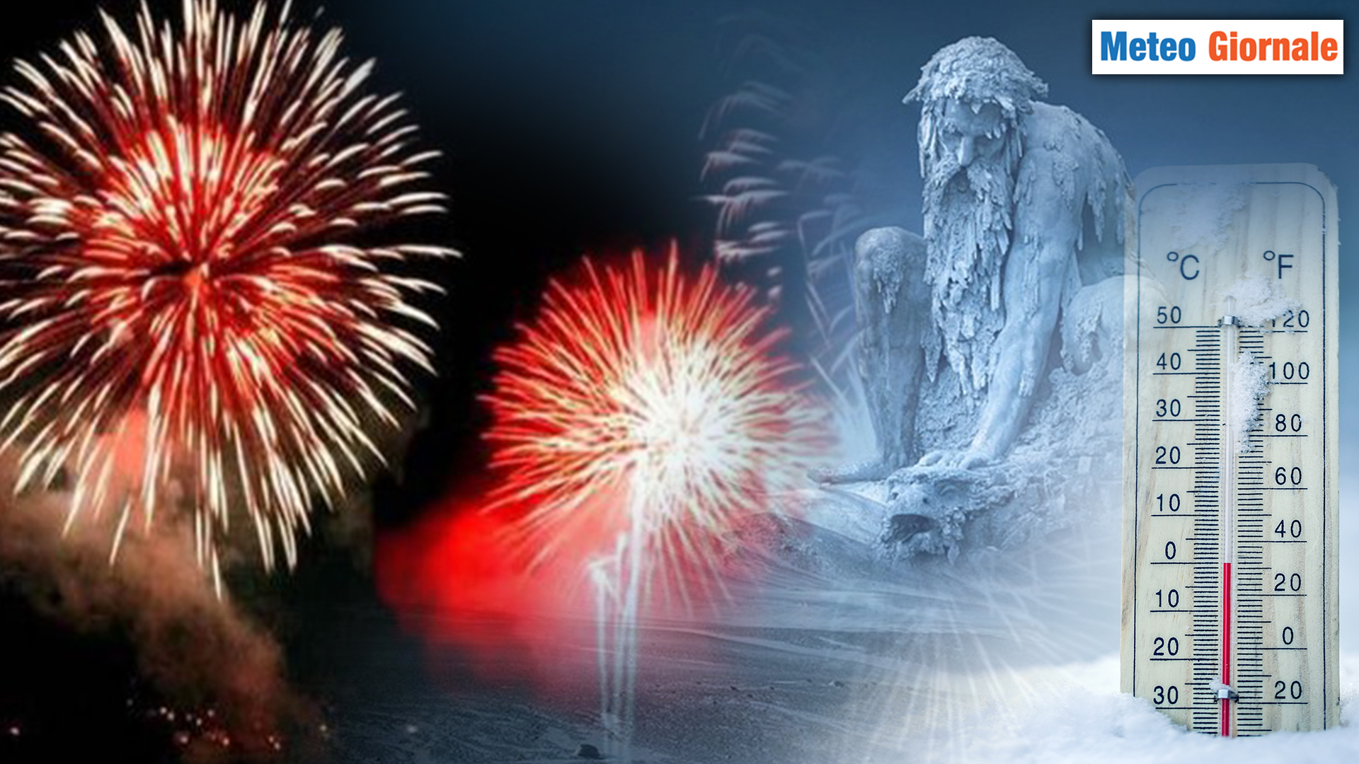 Meteo: il botto gelido del Capodanno