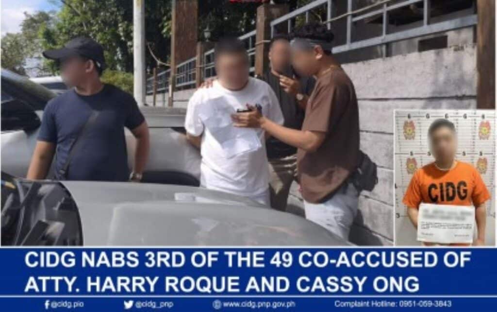 Harry Roque’s Chinese co-accused nabbed in Pampanga