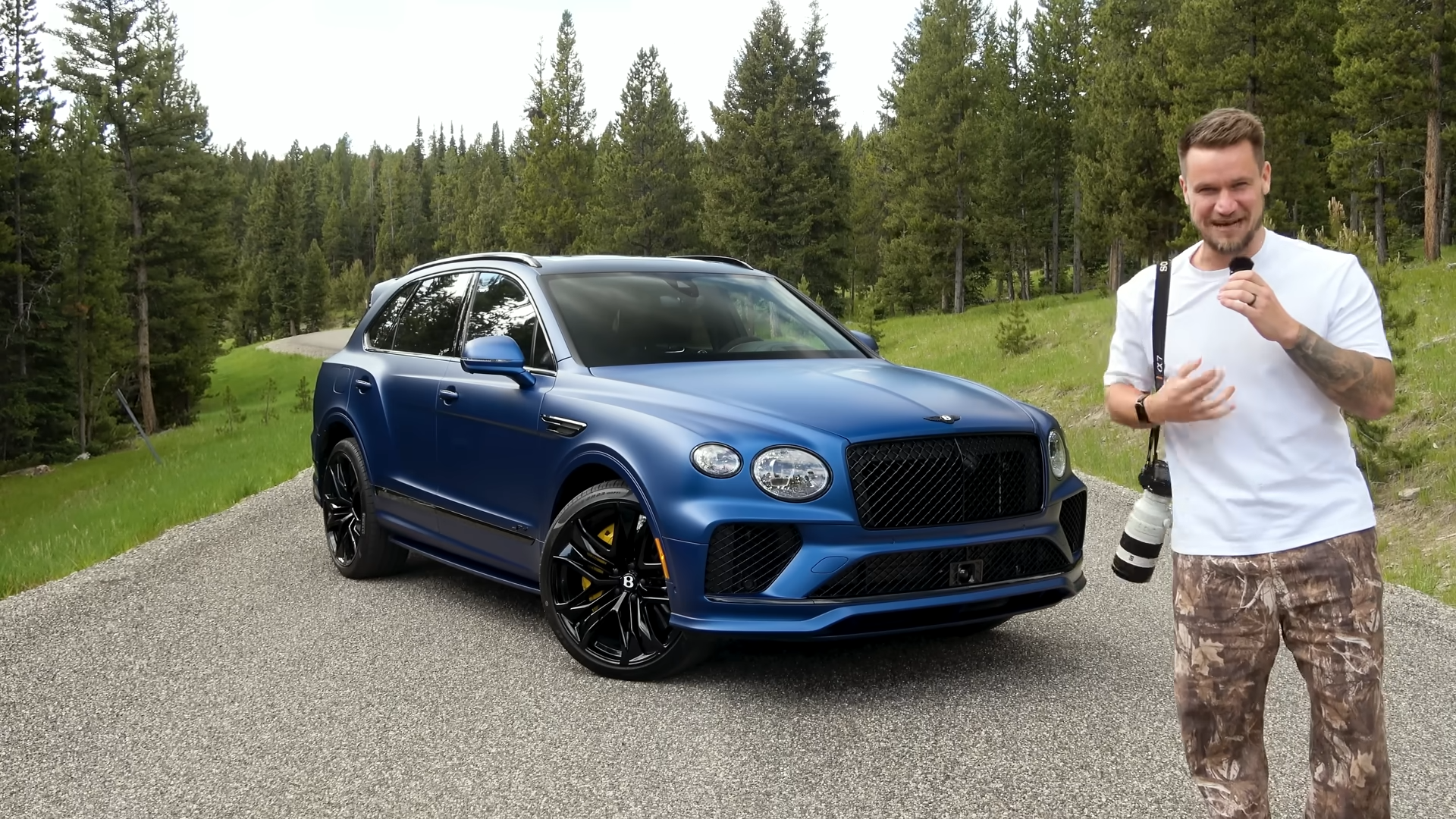 What $250,000 buys you when you take a Bentley into the wild