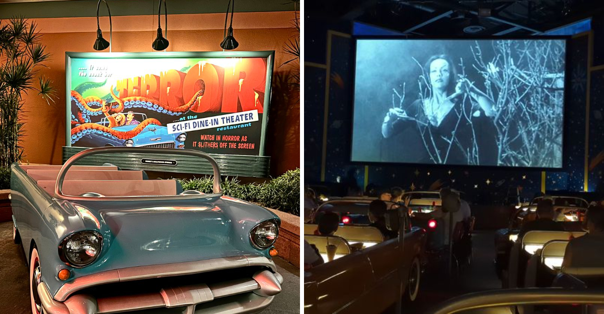 This ’50s-style diner in Florida lets you eat in car-shaped booths ...