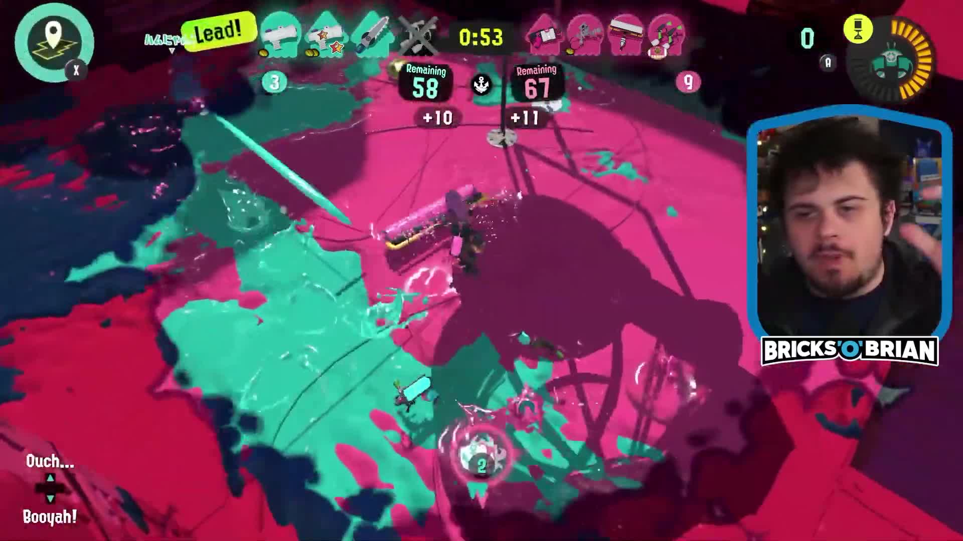 Shucking wins! | Clam Blitz Splatoon 3 gameplay