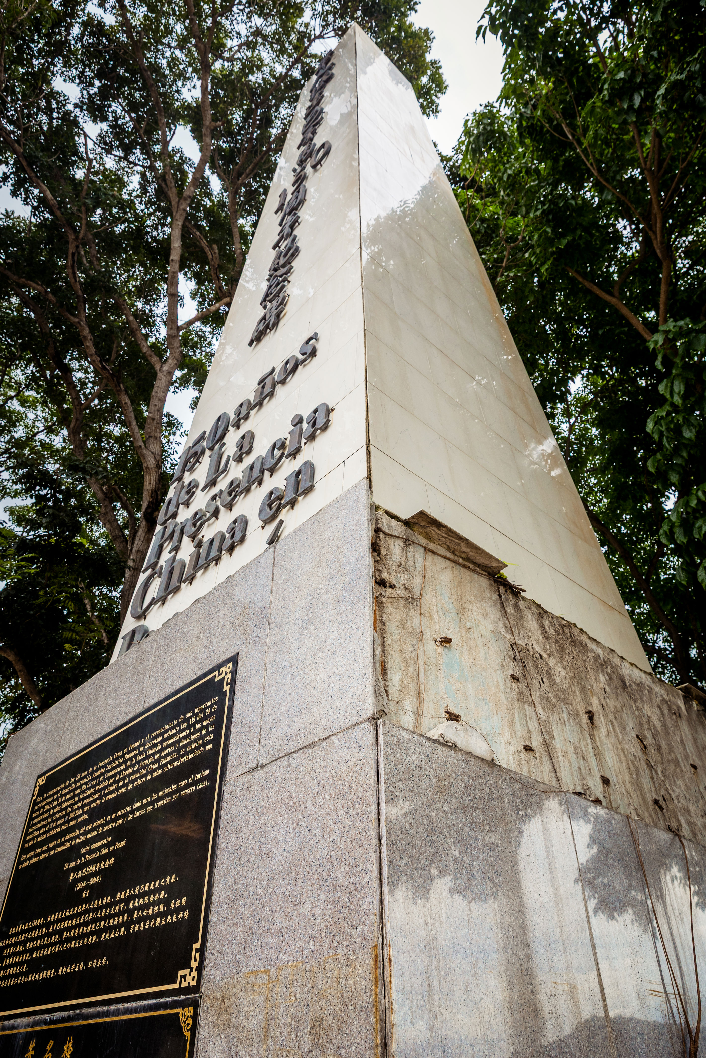 Chinese monument in Panama toppled amid Trump’s canal fight