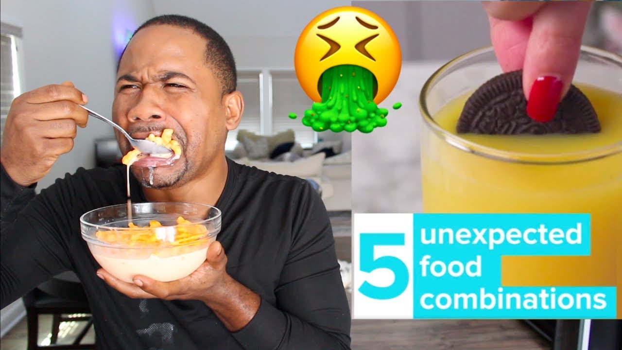 Eating 5 weird pregnancy food combos