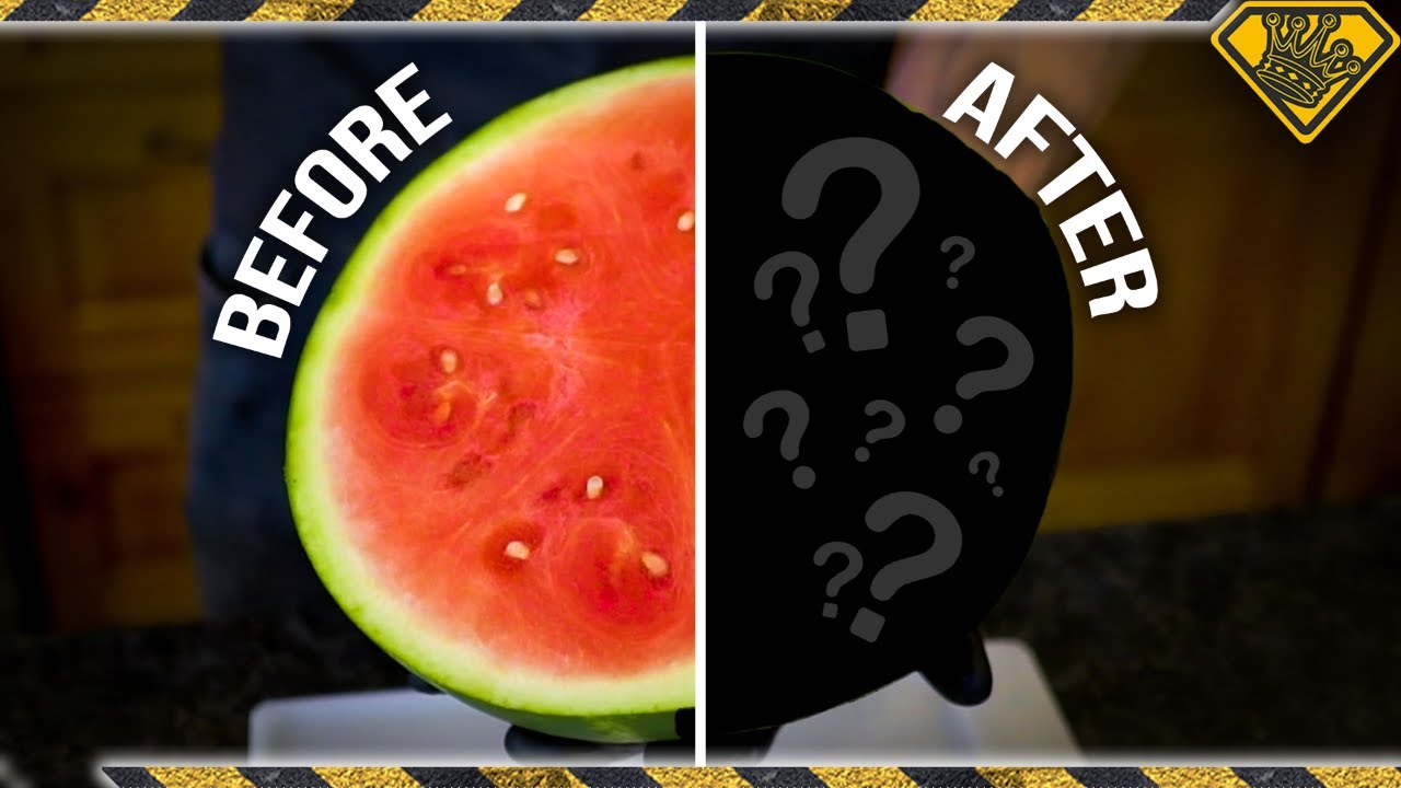 Watermelon without water—what happens inside?