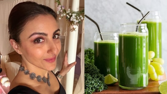 The green detox juice Soha Ali Khan swears by: Recipe inside