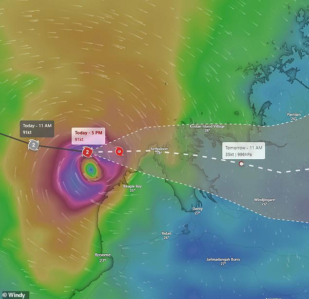 One person dies in north Queensland floods - as Cyclone Hayley makes ...