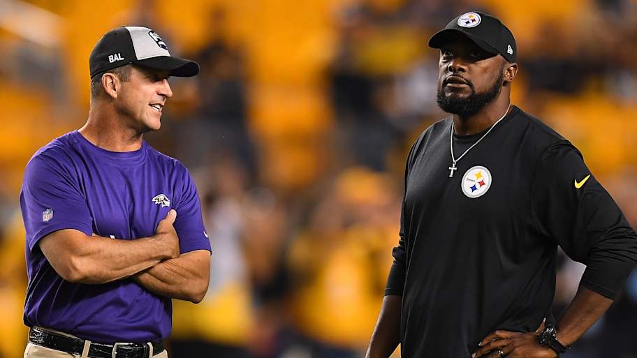 John Harbaugh calls the pivotal Steelers-Ravens matchup exactly what it is