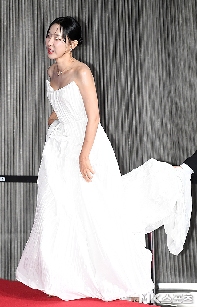 이지혜 '순백의 드레스 자태' [MK포토]