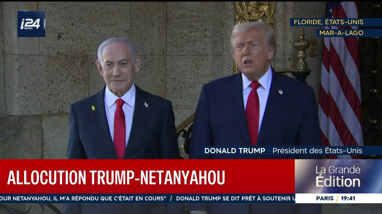 Donald Trump fait part de ses inquiétudes quant à la politique d'Israël ...
