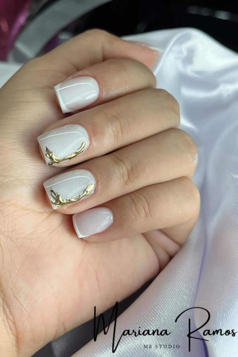 50 soft milky nail ideas for a minimal finish