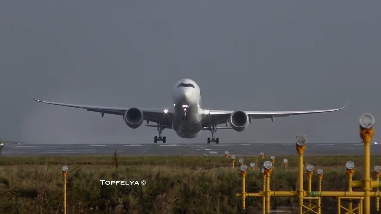 Watch how plane wings bend without breaking