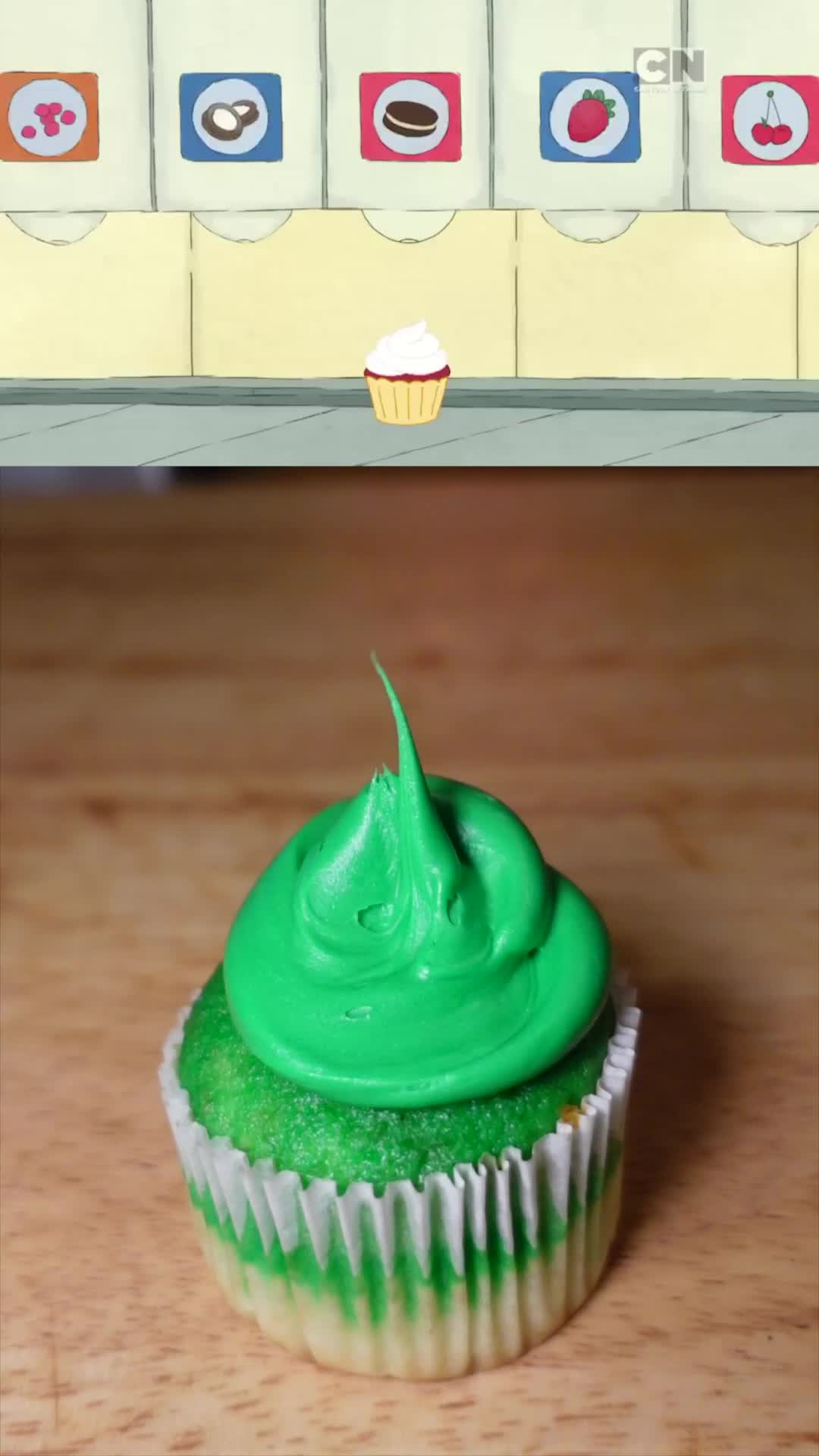 We Bare Bears cupcake ATM 96: Beast Boy edition! #shorts