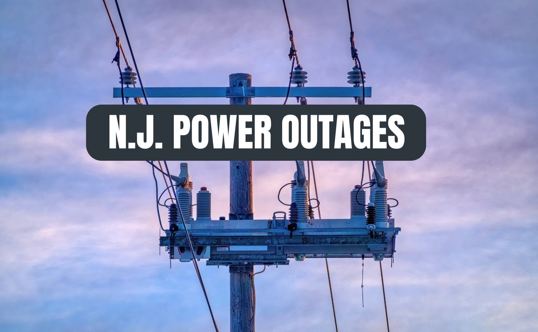 NJ power outages: Thousands in dark as strong winds lash state
