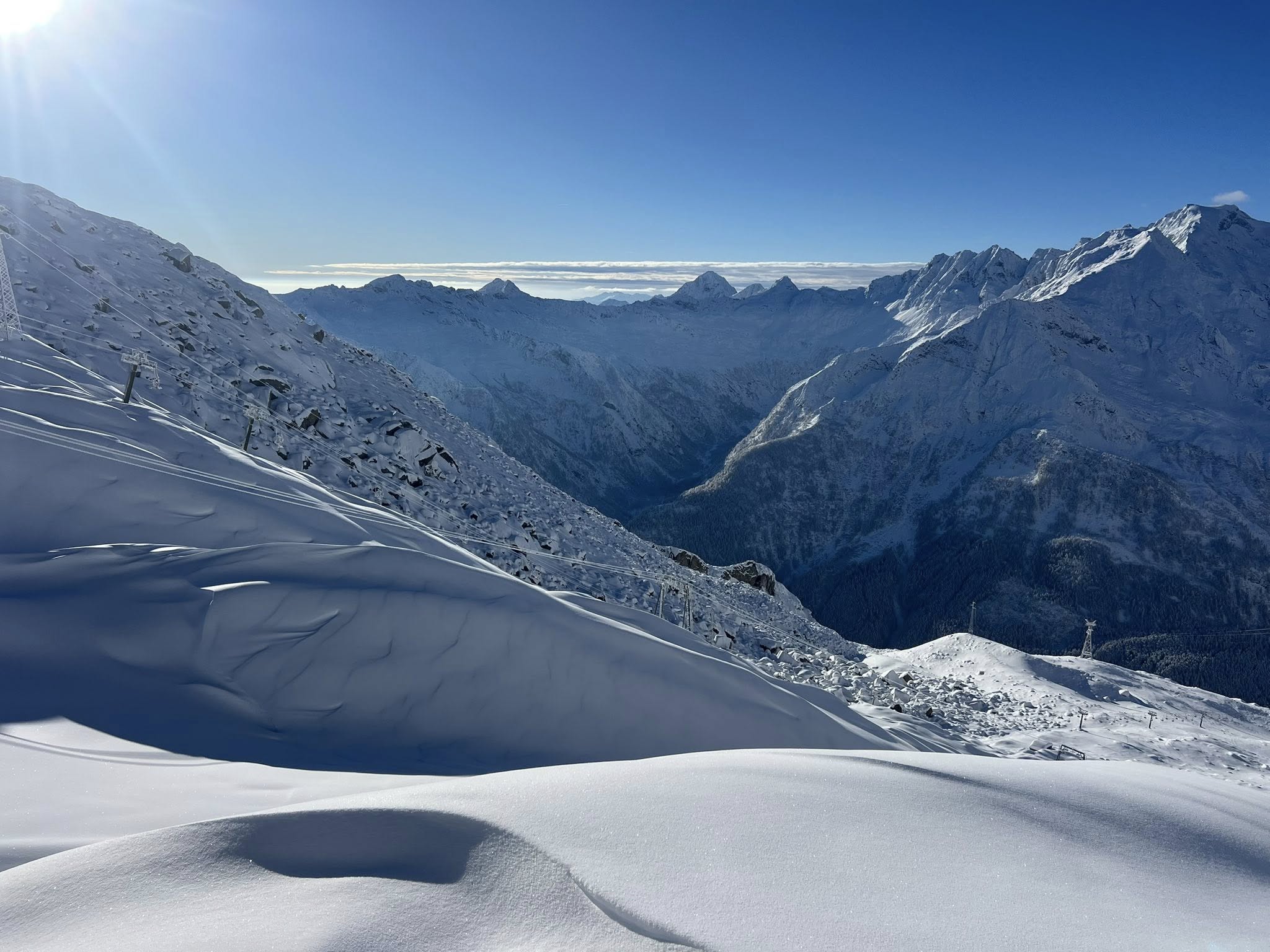 Incidente sulla funivia del Monte Moro a Macugnaga: due feriti, 100 ...