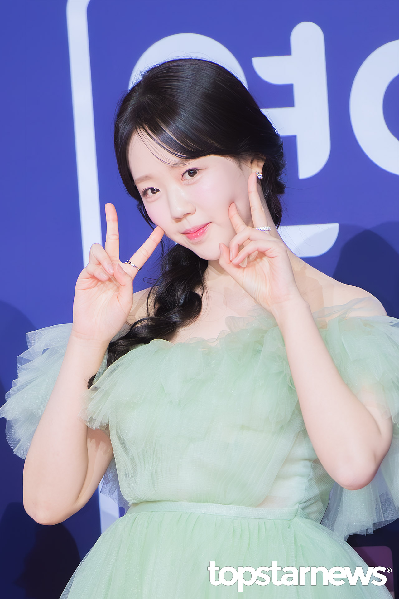 [HD포토] '런닝맨' 지예은, '애교 가득한 런닝맨 막내' (2025 SBS 연예대상)