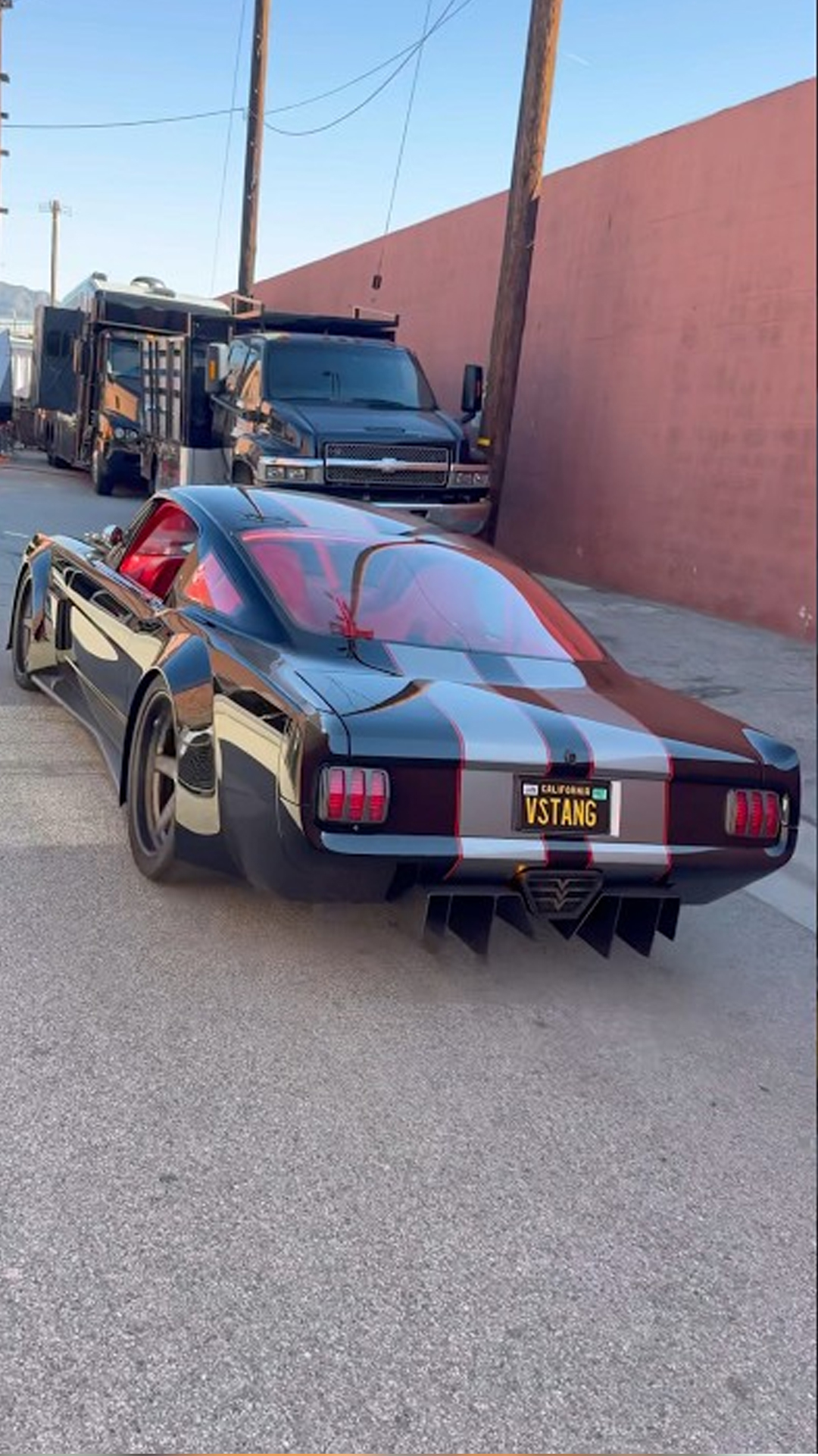 Riding in a $1 million Mustang