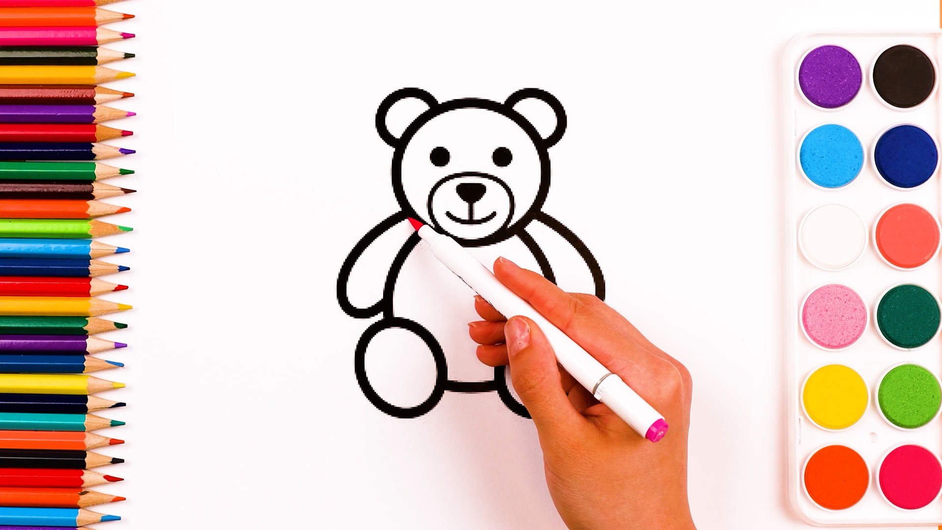 Teddy Bear Panting: Fun Activity