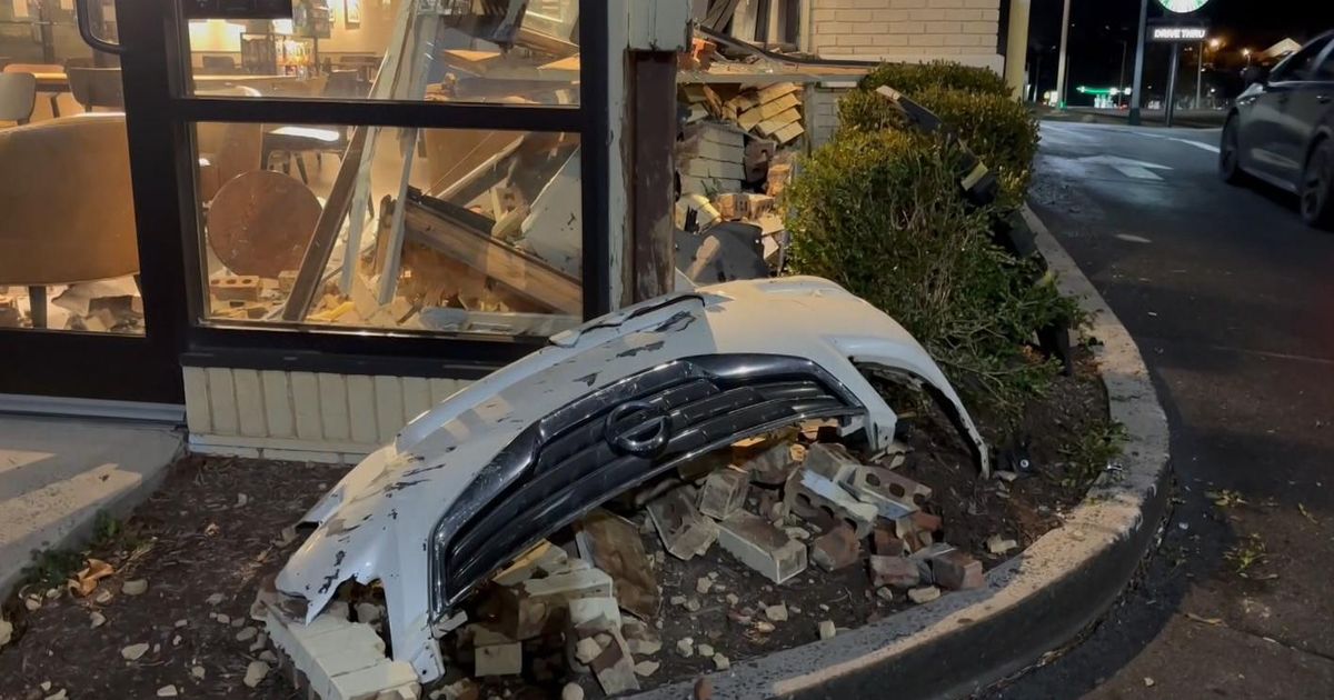 Durham Starbucks closed after car crashed into building, leaving behind ...