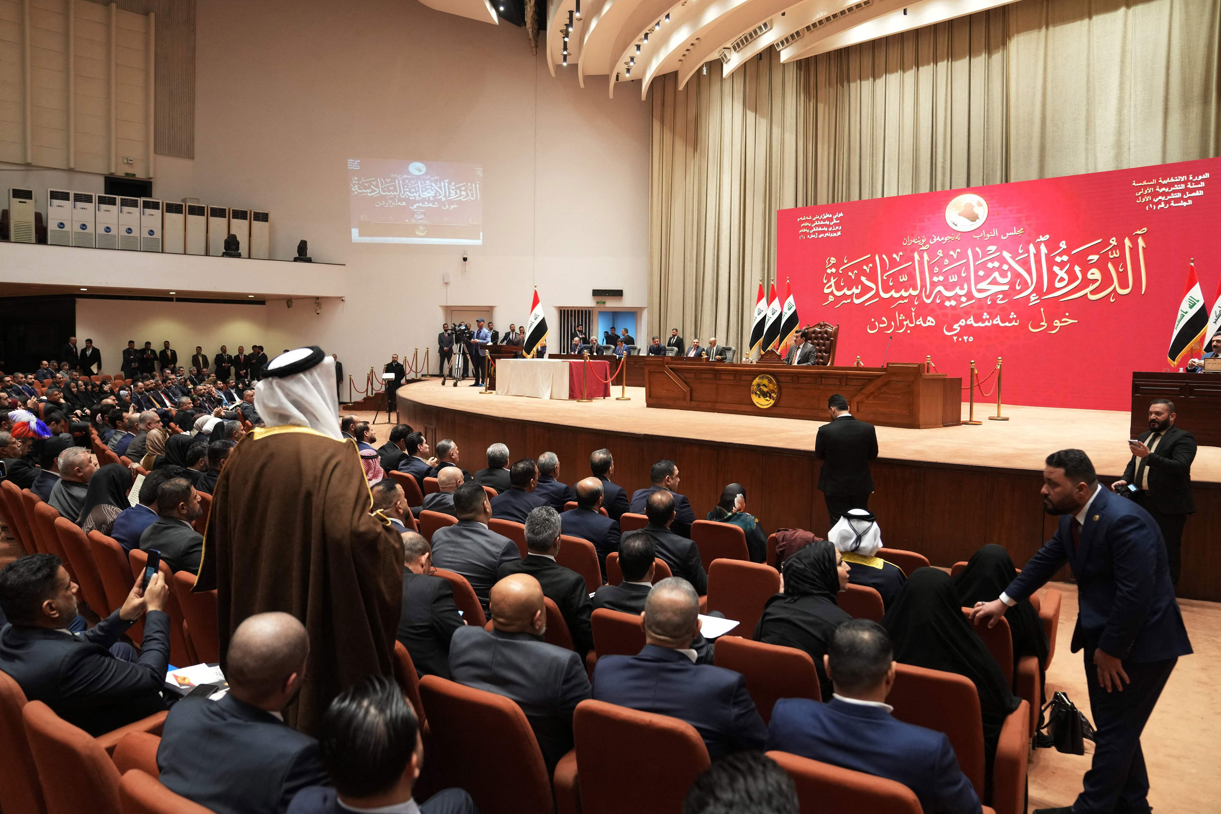 Iraqi parliament elects Farhad Al Atroushi as second deputy speaker in ...