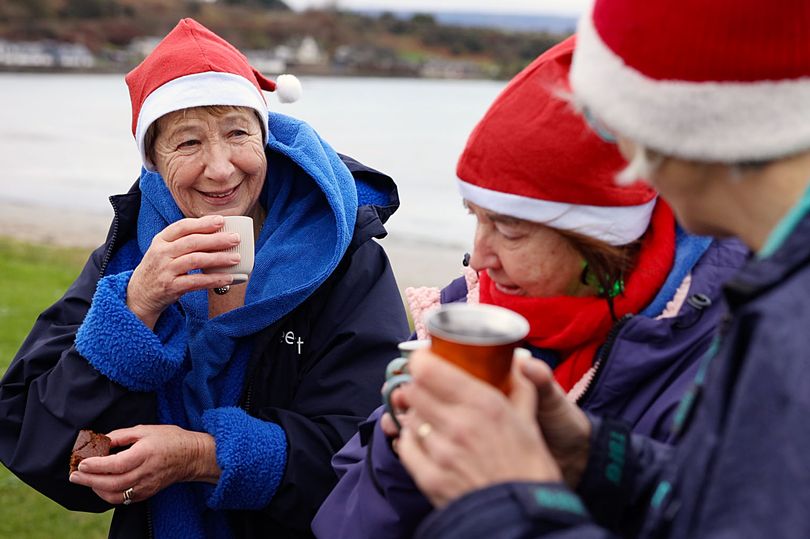 Come rain or shine all year round - how Sunday morning swims became a ...