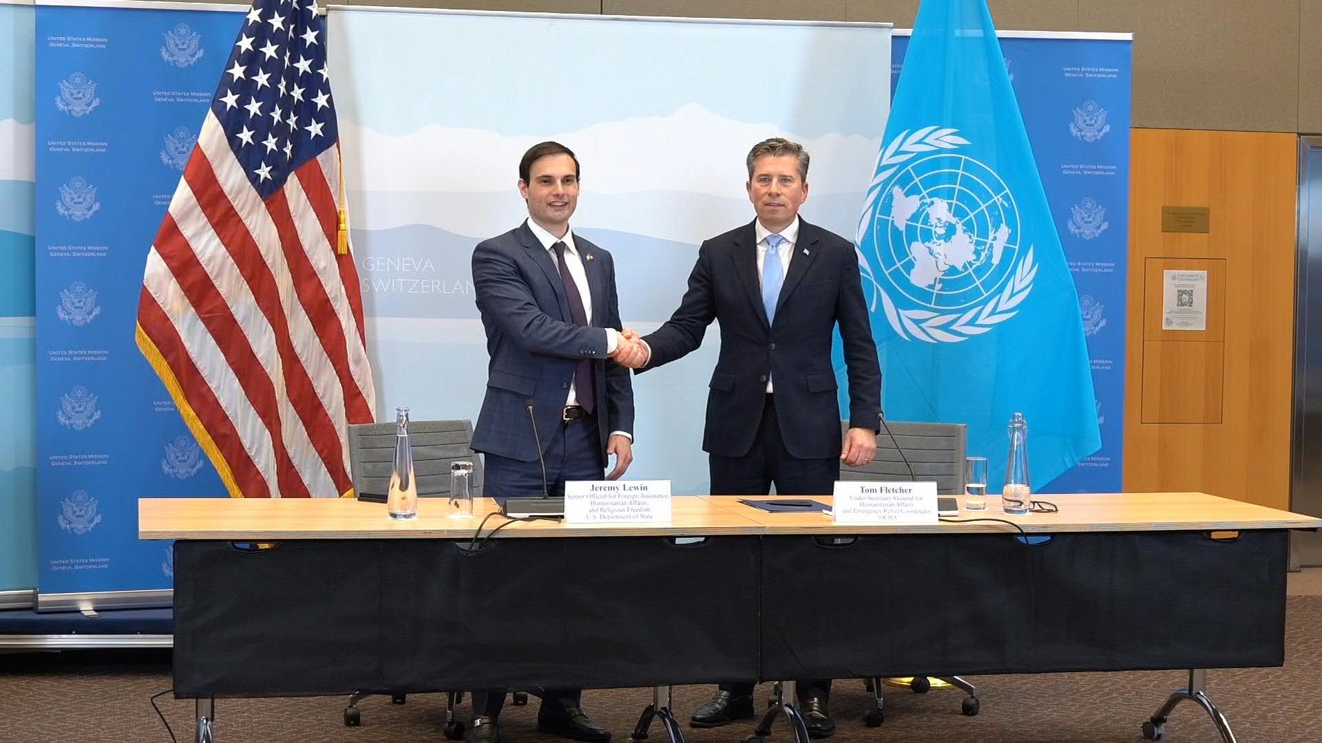 US pledges $2 billion for United Nations humanitarian aid in 2026