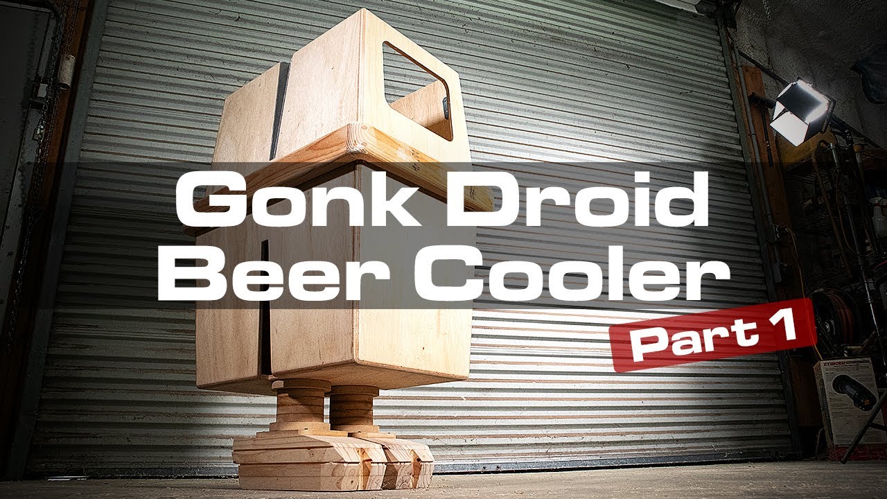 Star Wars Gonk Droid beer cooler build – part 1