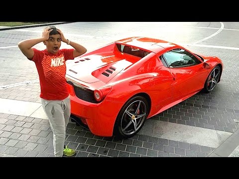 Richest kid of Dubai birthday surprise!