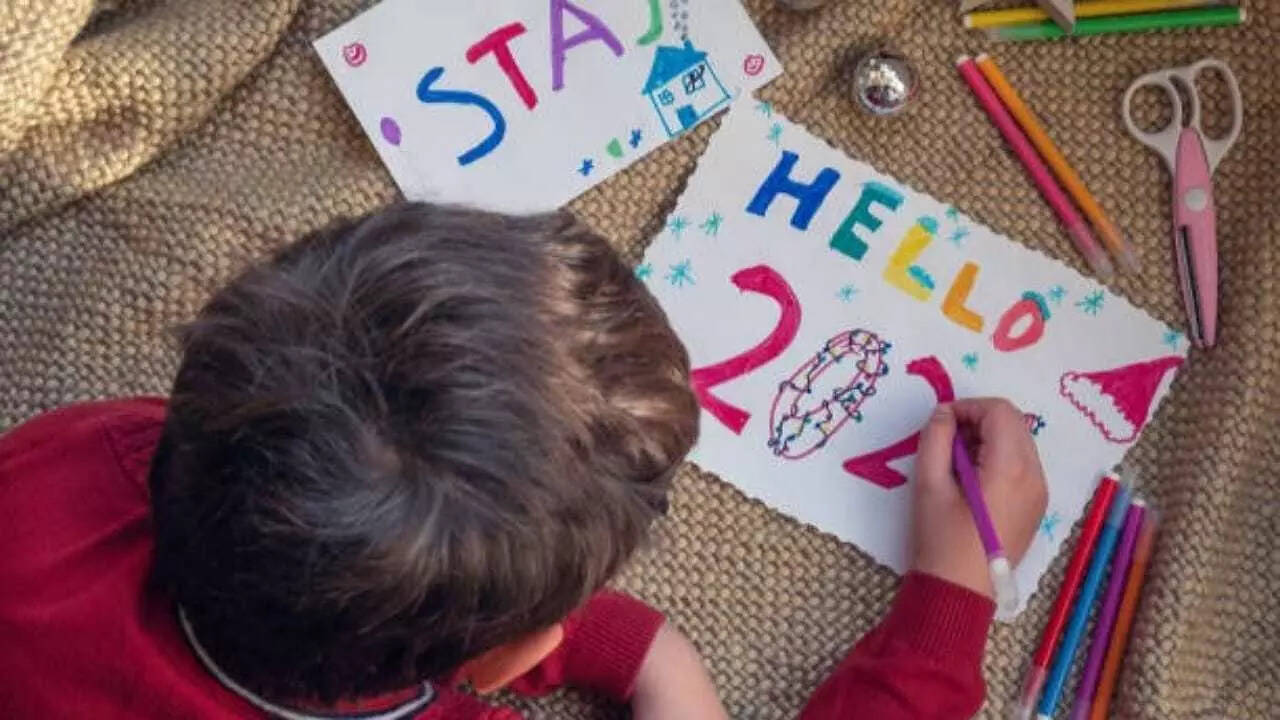 Happy New Year 2026: Easy tips for kids to make a heartfelt greeting ...