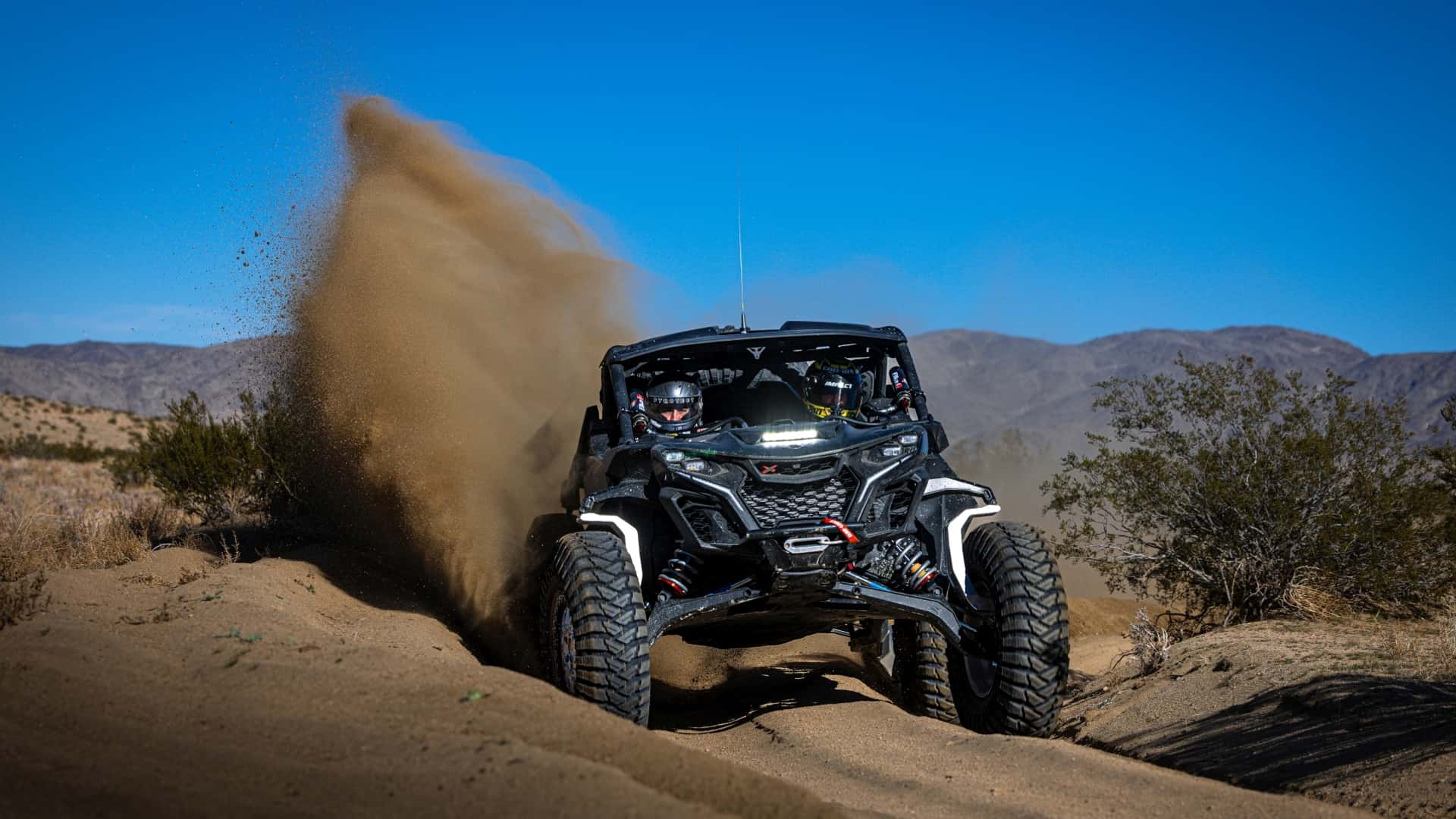 Can-Am tests for Dakar at a 'secret' facility in So-Cal, and we went there