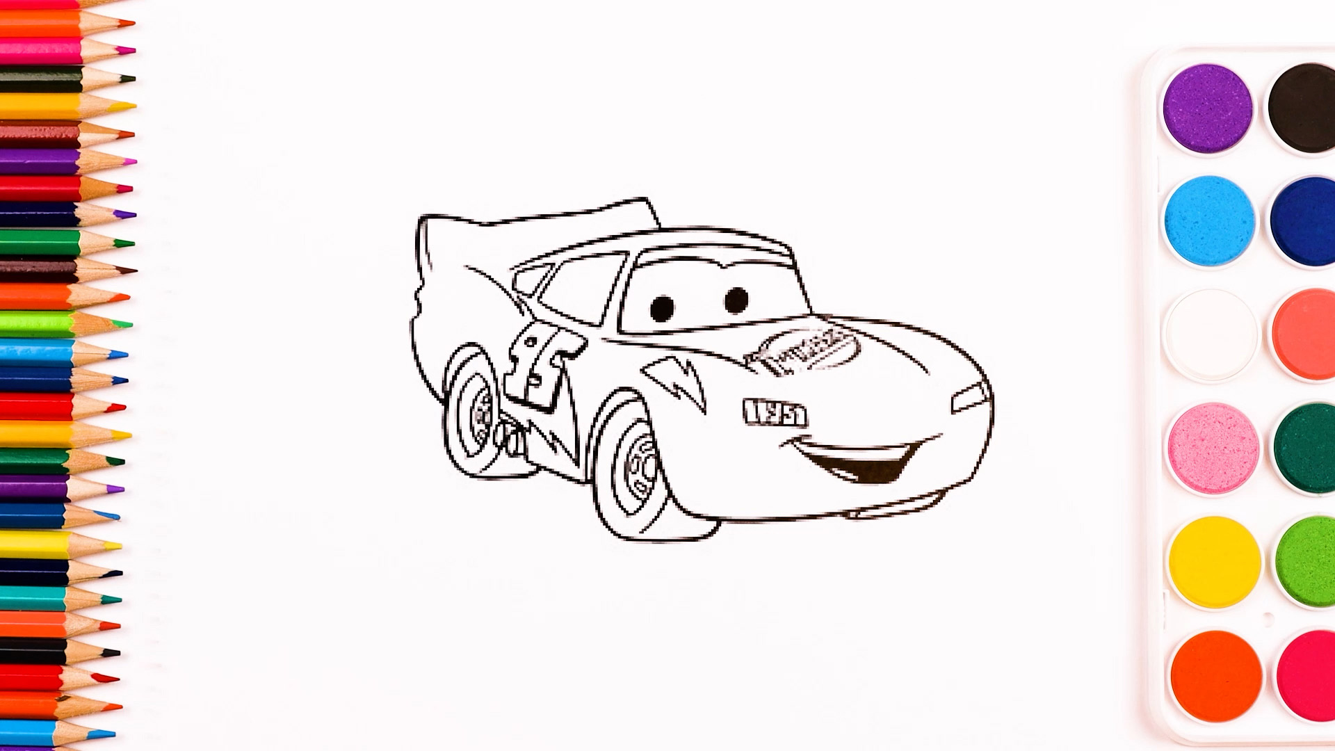 Kids activity: Let's do this car painting