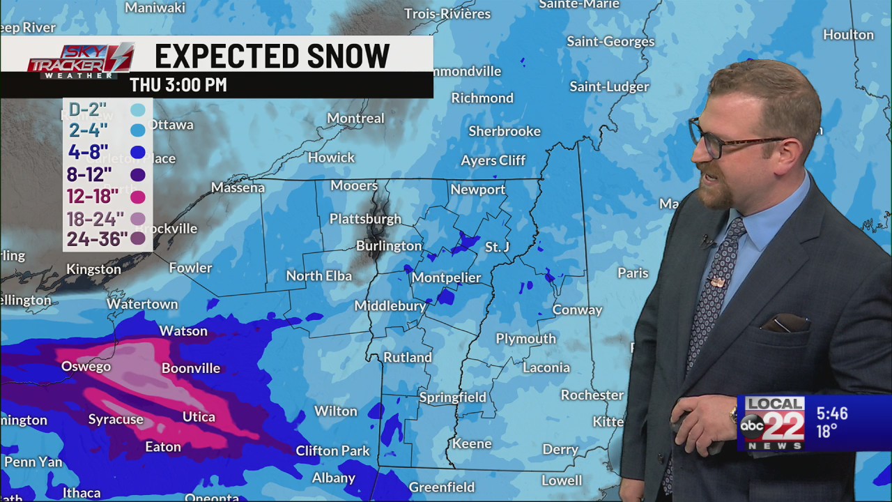 Sub-zero wind chills, snow showers return today