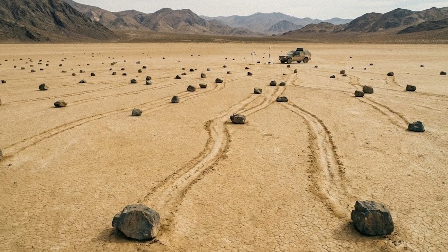 The rocks traveled hundreds of feet - The rocks that confused ...